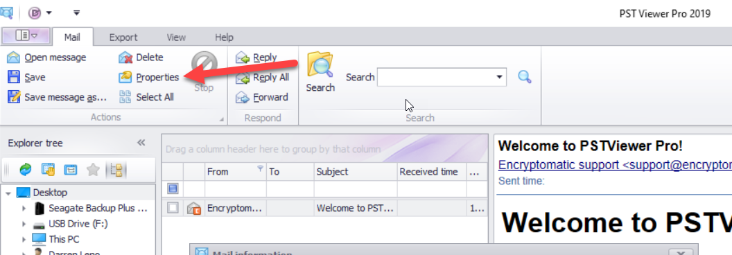How to View Hidden Email Header and Properties Information – Viewer for ...