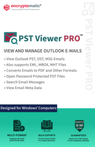Announcing Pst Viewer Pro 2023 – Viewer for Outlook PST/OST Email Files